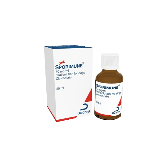 Buy Sporimune® 50 mg/ml Oral Solution for Cats and Dogs from £64.04 ...