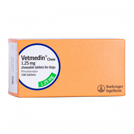 Buy Vetmedin for Dogs (Pimobendan) - Chewable Tablets from 31p | UK Pets